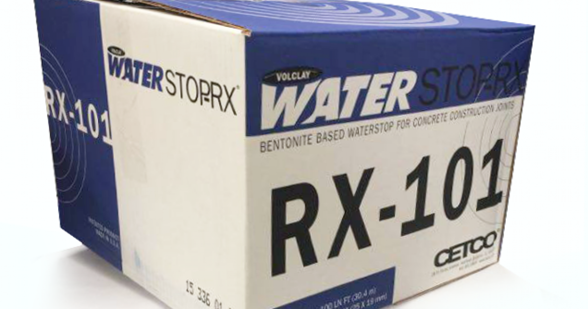 Volclay Waterstop RX by Allco Waterproofing Solutions – EBOSS
