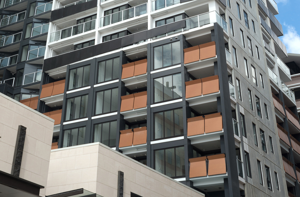 Skyrail A (Solid) Series Aluminium Post Balustrade System with Solid ...