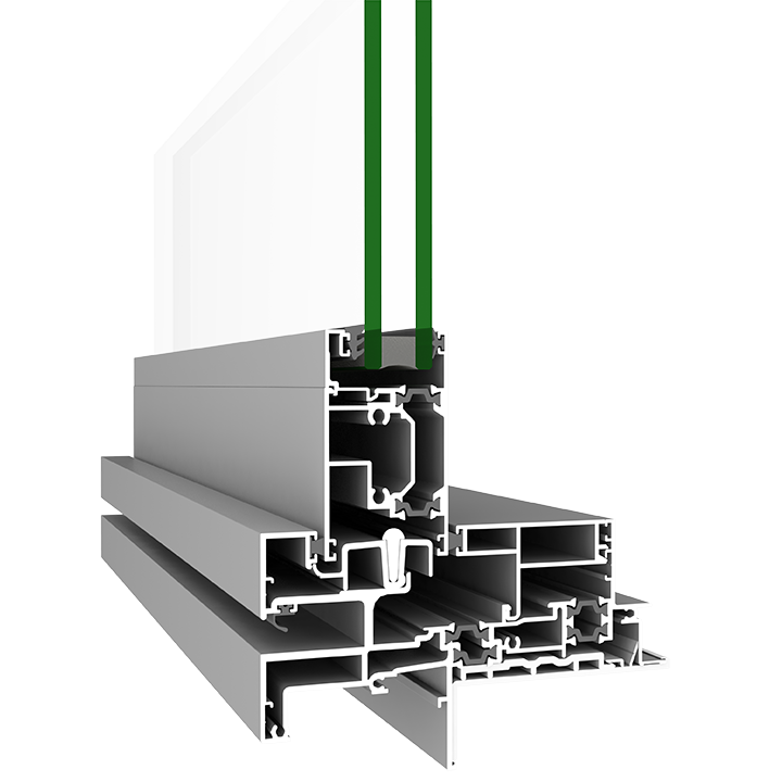 Metro Series ThermalHEART® with Centrafix™ Sliding Windows by ALTHERM ...