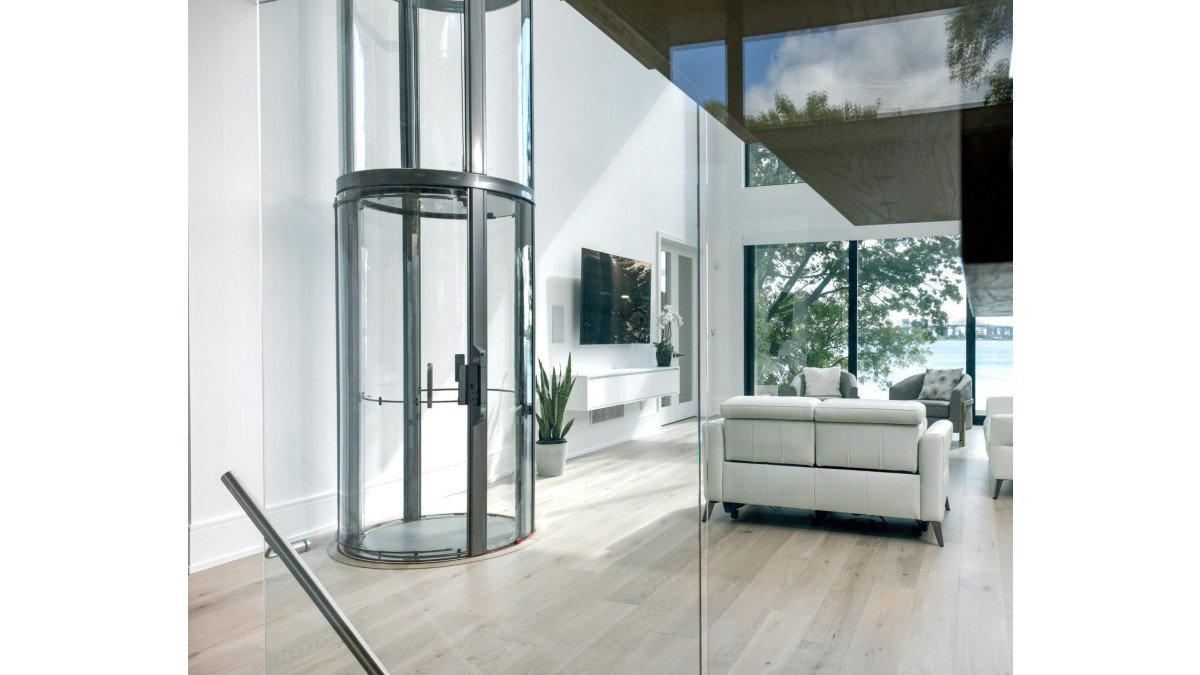 Savaria Vuelift Mini Luxury Home Elevator by Architectural Home Elevators – EBOSS