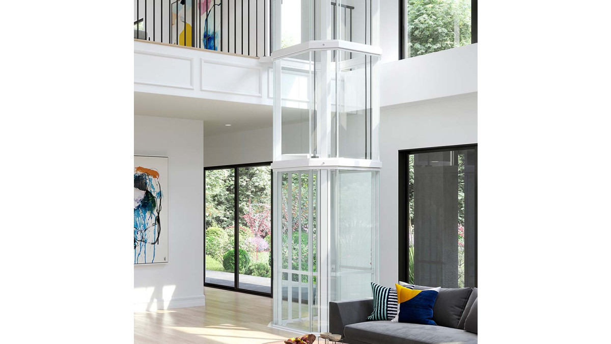 Savaria Vuelift Octagonal Luxury Home Elevator by Architectural Home Elevators – EBOSS