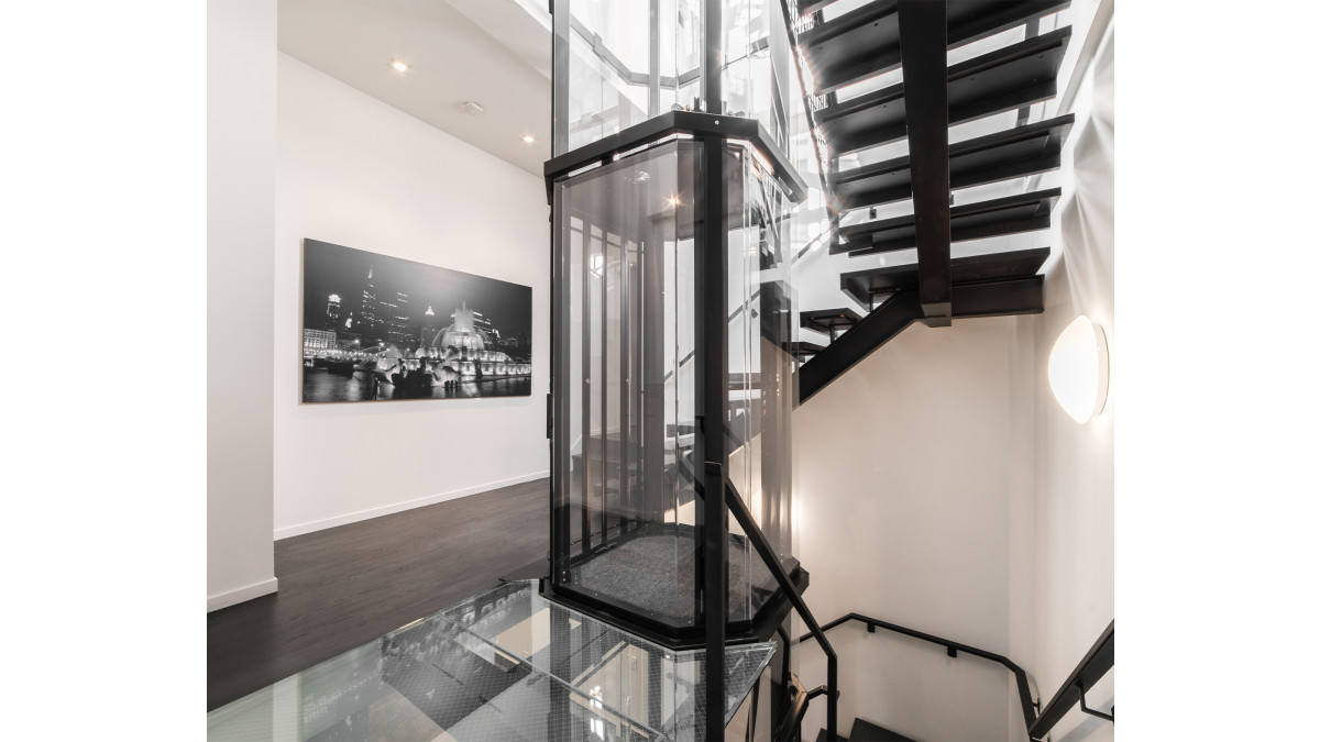 Savaria Vuelift Octagonal Luxury Home Elevator by Architectural Home Elevators – EBOSS