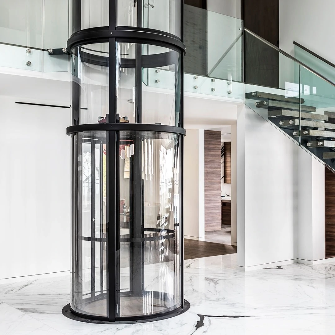 Savaria Vuelift Round Luxury Home Elevator by Architectural Home ...