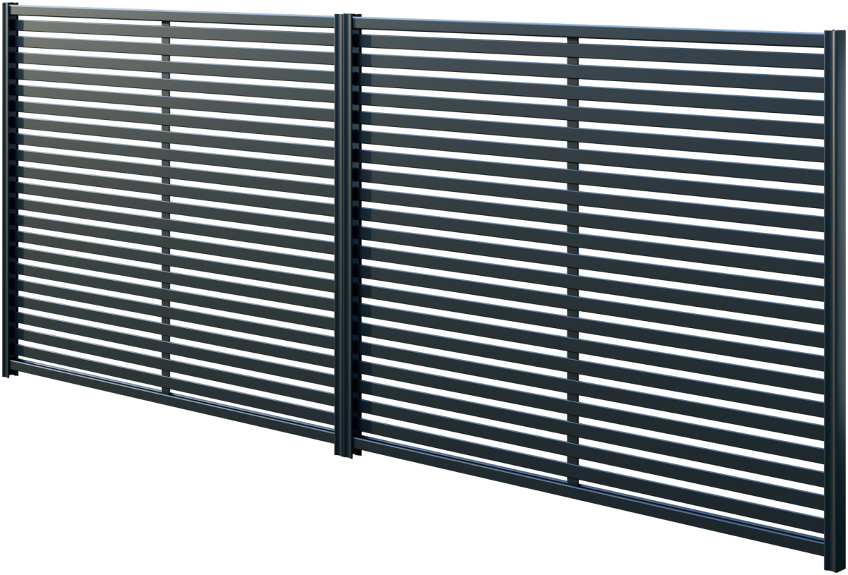 ColourSlat Steel Fencing System by Boundaryline – EBOSS