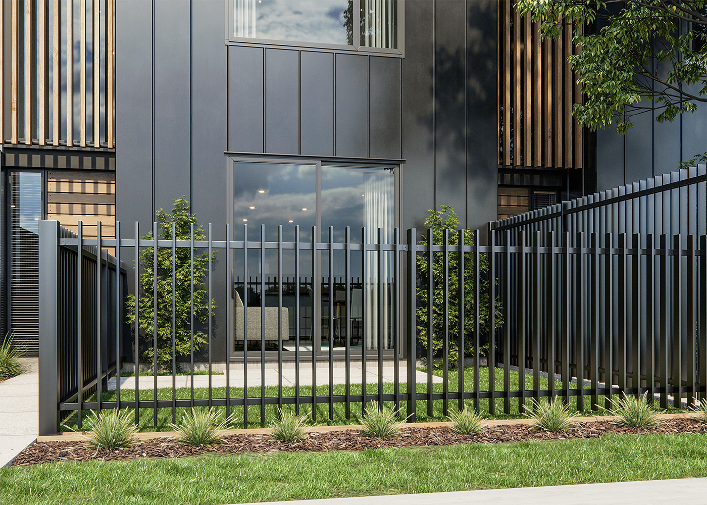 ModePanel Arc Fence System by Boundaryline – EBOSS