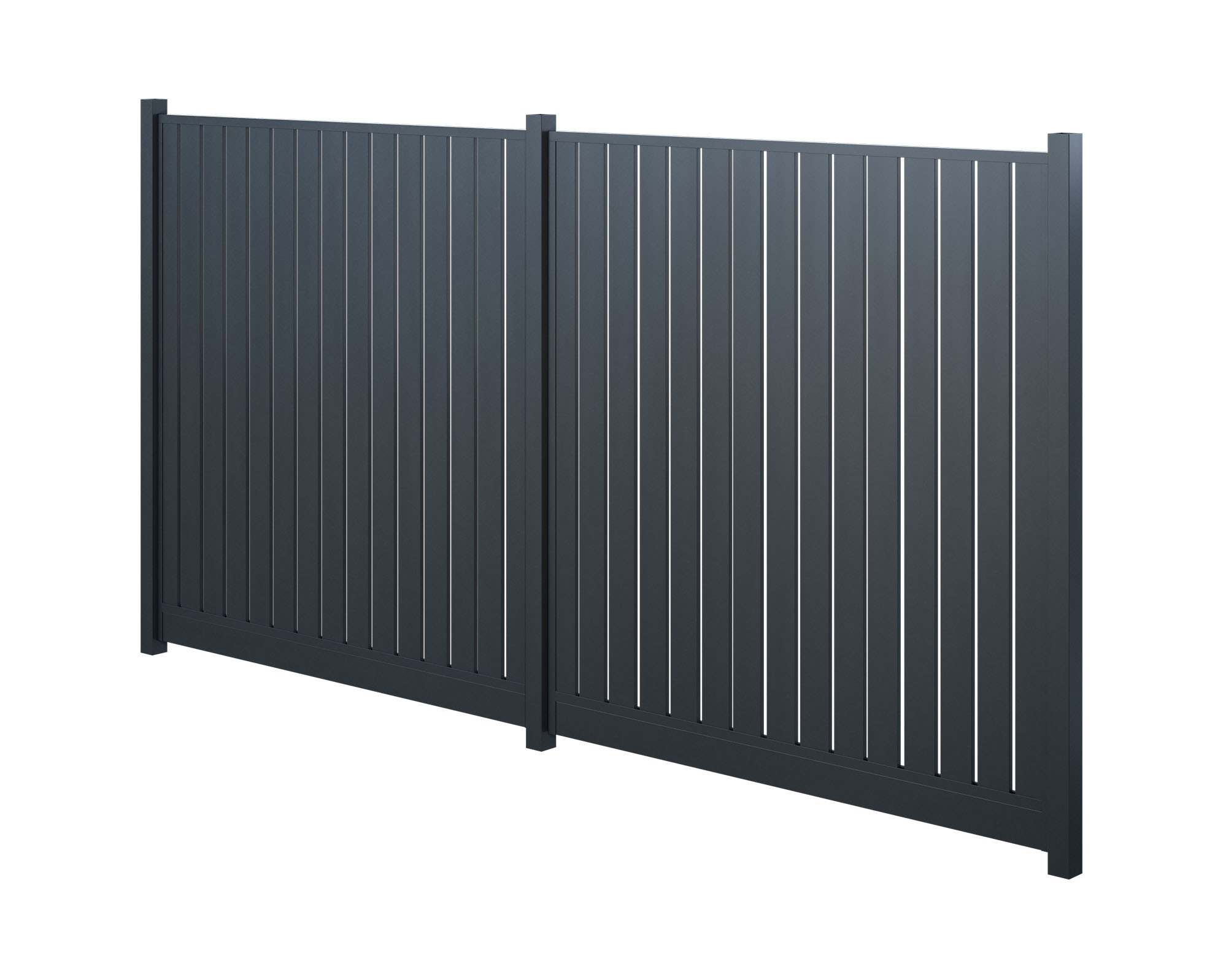 SleekWall Slat Vertical Fencing System by Boundaryline – EBOSS