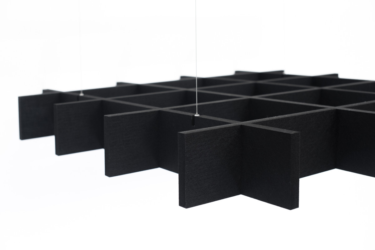 Matrix Suspended Acoustic Baffle by Comfortech Building Performance ...