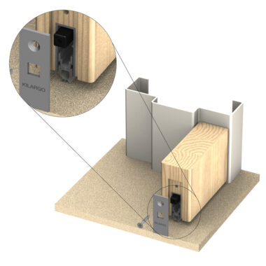 Kilargo IS8010si Automatic Door Bottom Seal by dormakaba – EBOSS