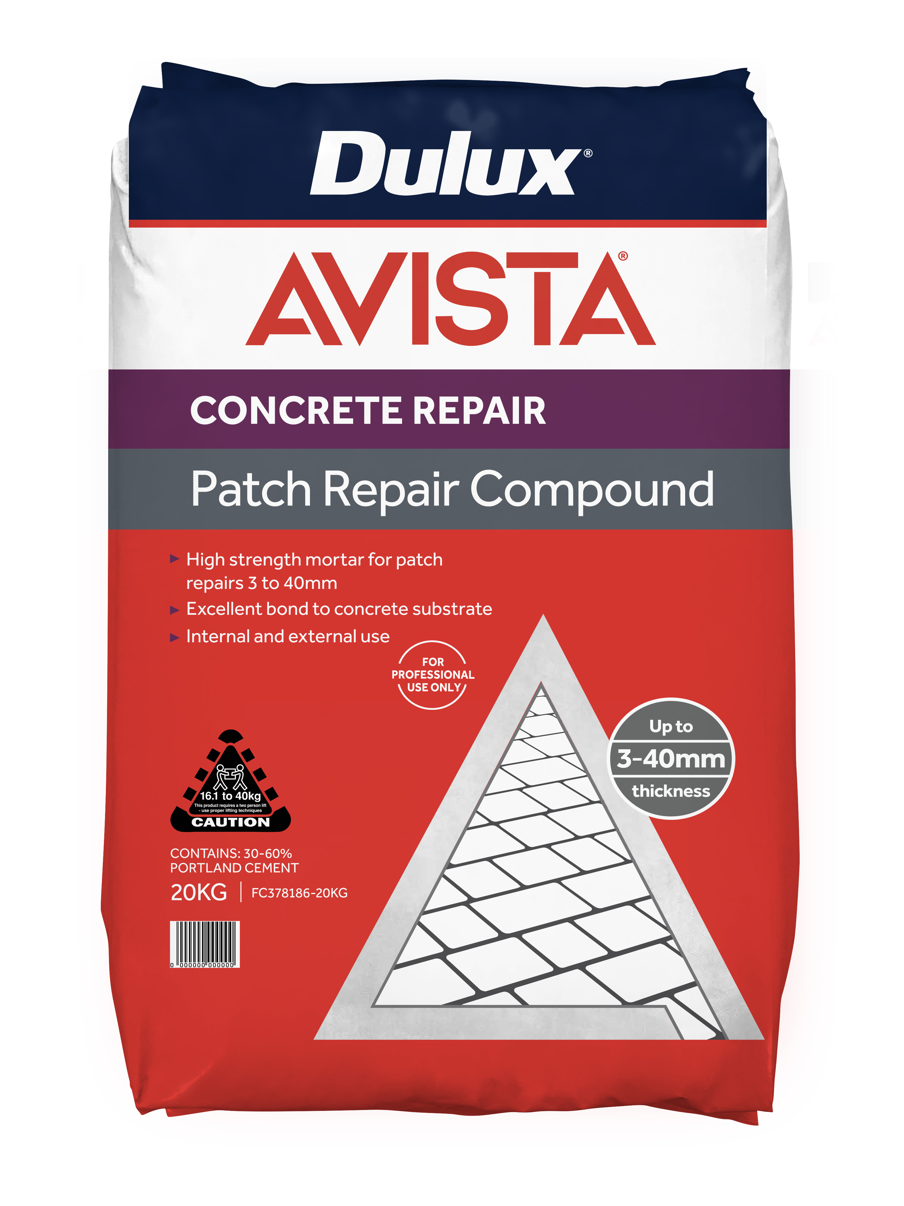 Dulux Avista Patch Repair Compound 3-40mm by Dulux – EBOSS