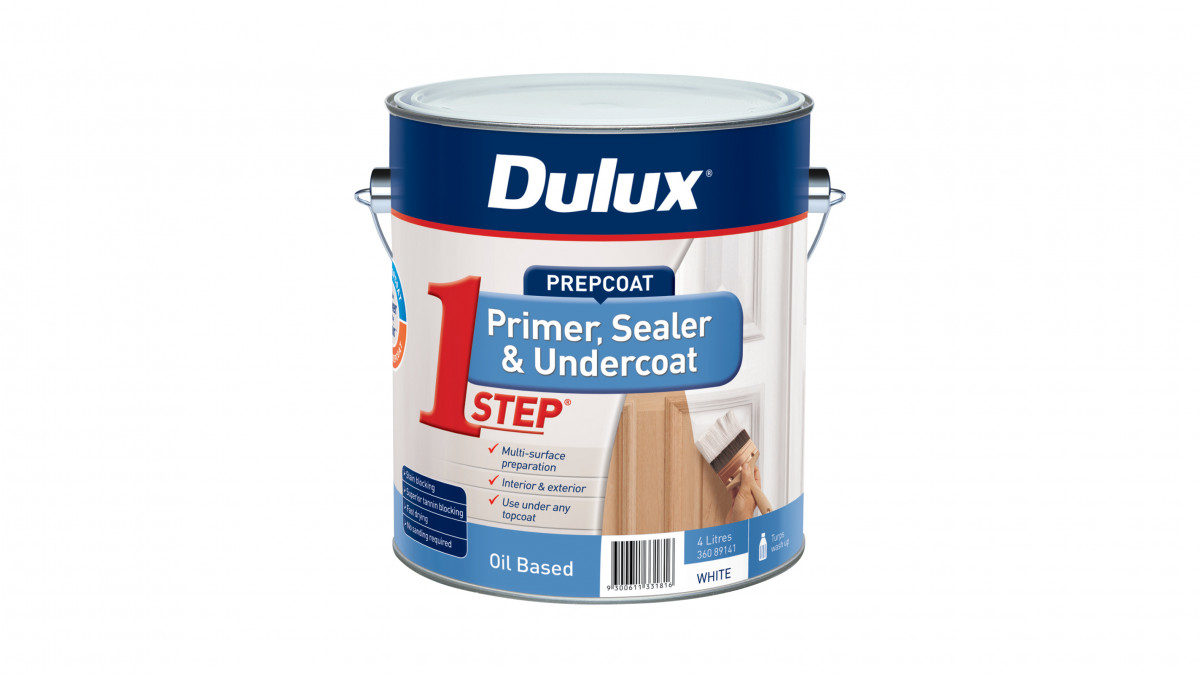 Dulux 1 Step Oil Based Primer Sealer Undercoat by Dulux – EBOSS