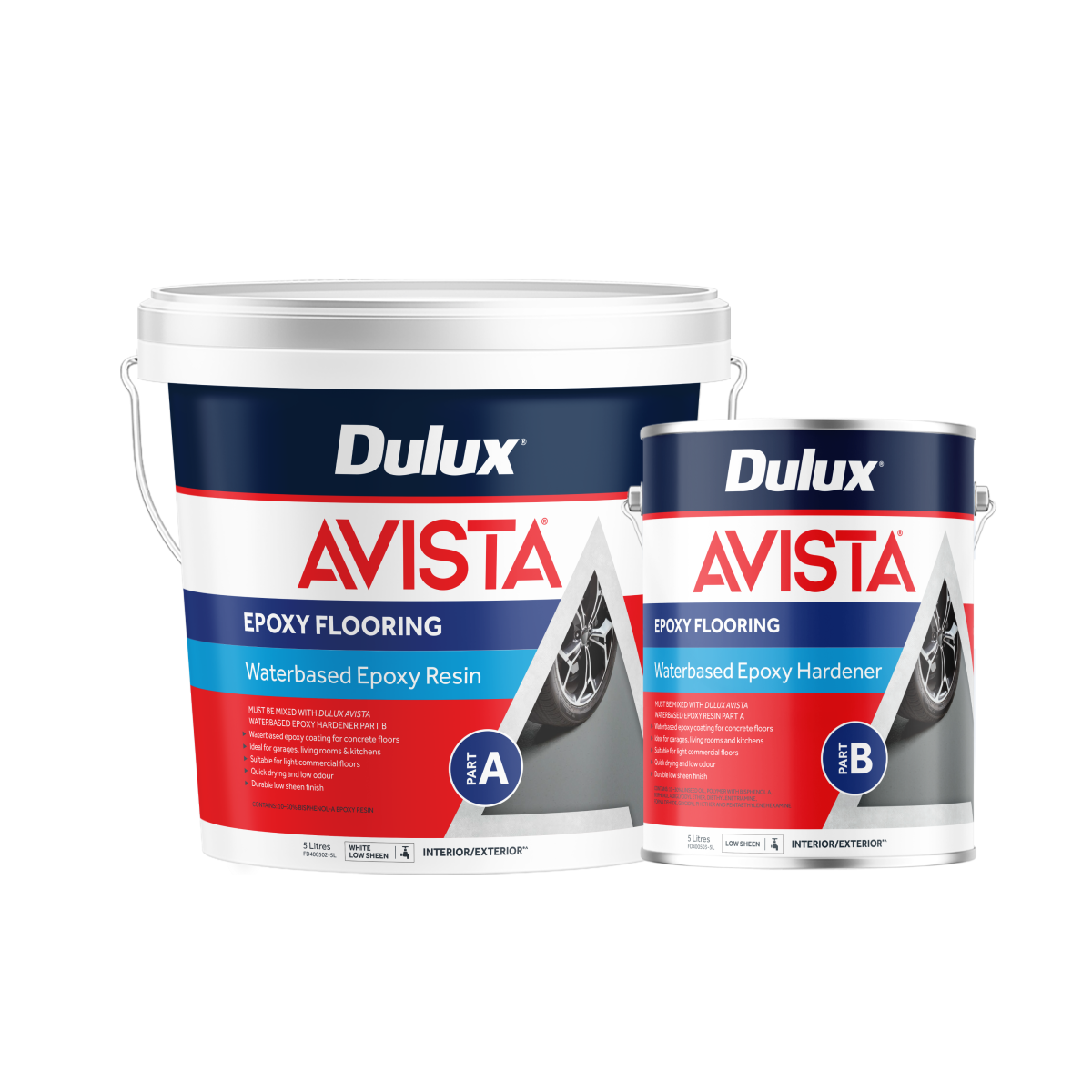 Dulux Avista Internal Flooring Waterbased Epoxy Kit by Dulux – EBOSS