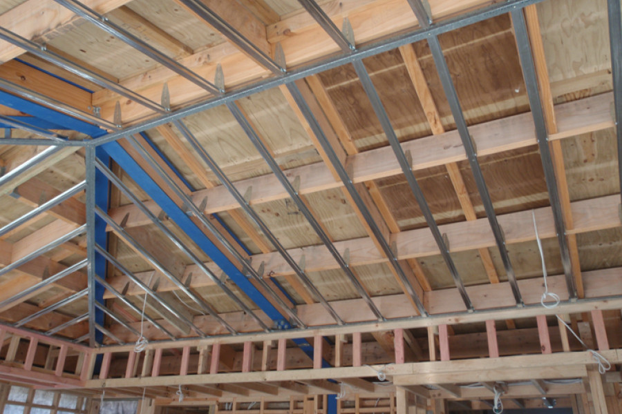 Vinyl Tone Plasterboard Ceiling Tiles by Ecoplus Systems – EBOSS