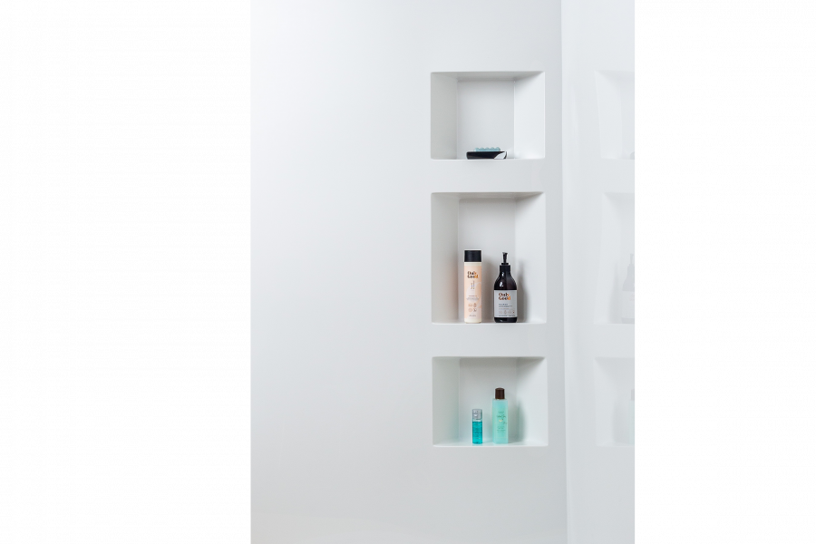Maximise Space with the Side Recessed Shower Wall from Englefield – EBOSS