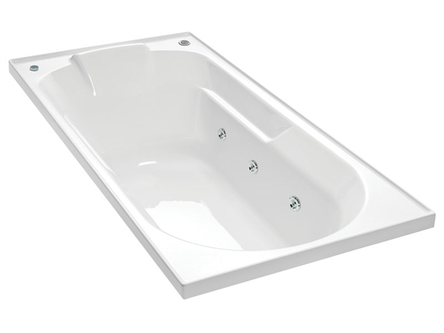 Sorrento II Rectangular Spa Bath 1670 x 760mm by Englefield – EBOSS