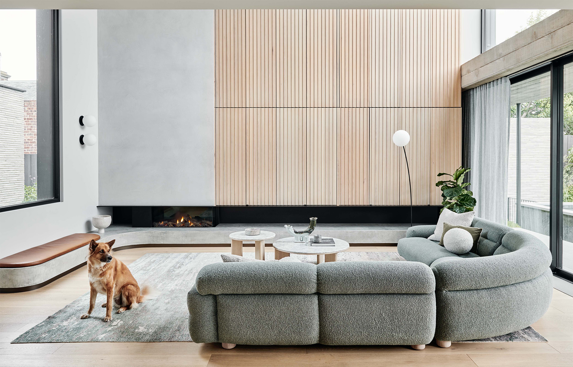 MODE KS1150 Corner Gas Fireplace by Escea Fireplace Company – EBOSS