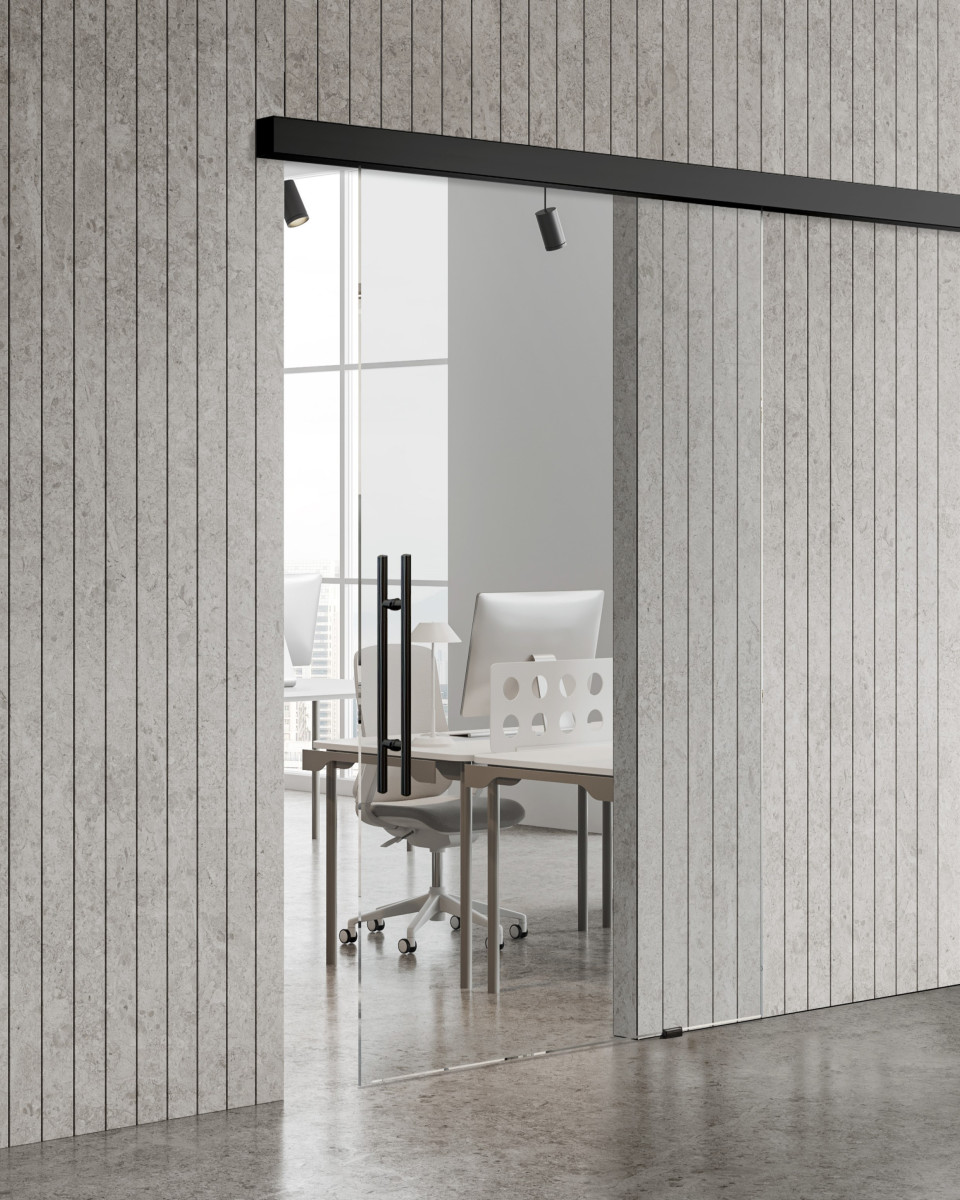 GlasGlide™ Frameless Glass Sliding Panel System by Juralco Aluminium ...