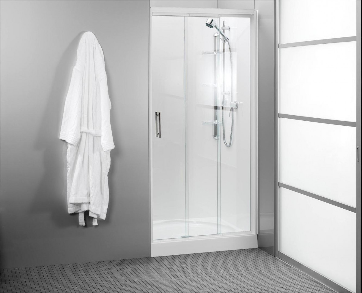 Sliding Shower Screen System by Juralco Aluminium – EBOSS
