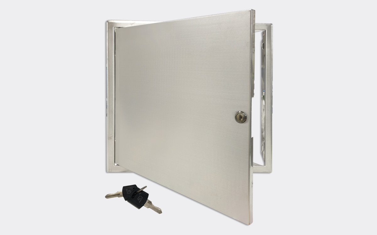 Access Panel — Stainless Steel, Lockable by Masons – EBOSS