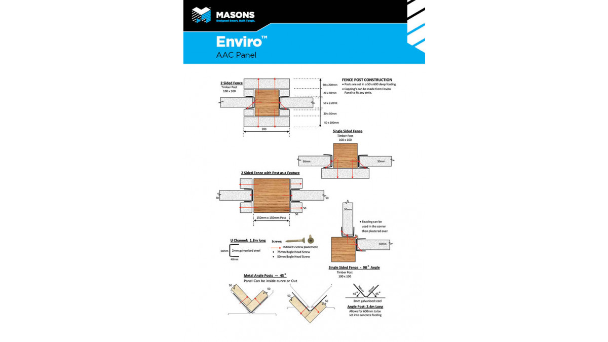 Enviro AAC Flooring Panel by Masons – EBOSS