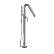 Floor Bath Spouts Floor-Mounted Bath Spout With Mixer and Handshower by Metrix – EBOSS