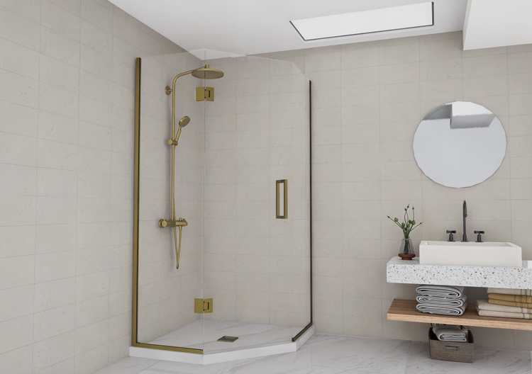 Crest Apex® Tiled Frameless Shower Systems by Opus Hardware – EBOSS