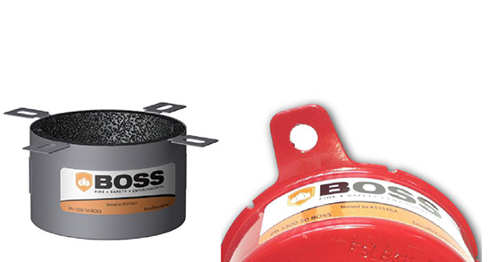 BOSS Fire Rated Collars by Potter Interior Systems – EBOSS