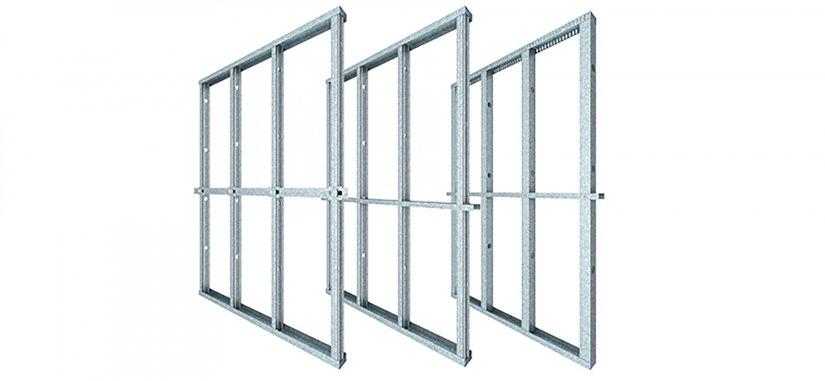 Rondo Steel Stud & Track Wall Framing System by Potter Interior Systems ...