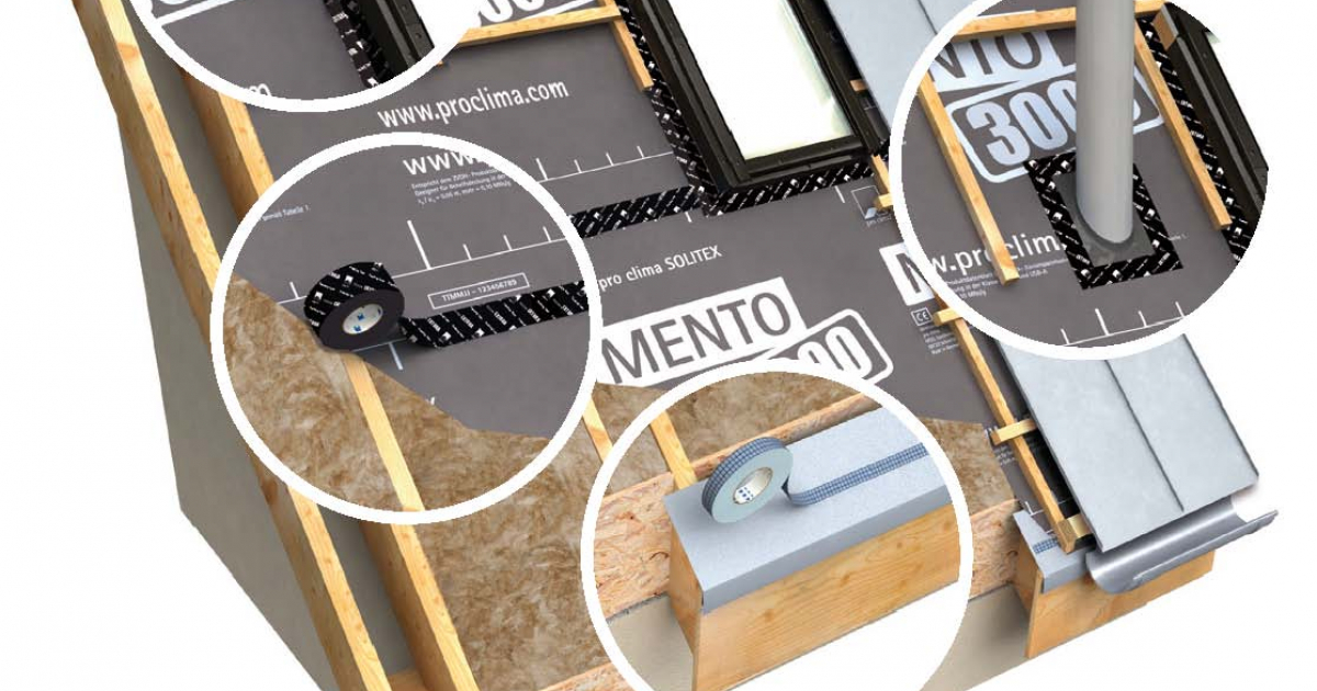 Roof Underlay (SOLITEX MENTO 3000) by Pro Clima – EBOSS