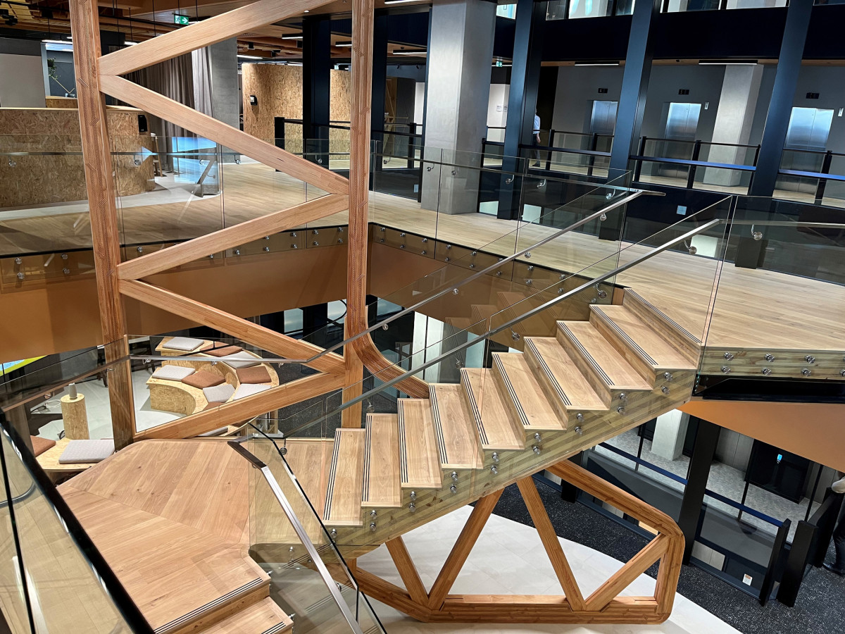 Red Stag CLT Stairs by Red Stag TimberLab – EBOSS