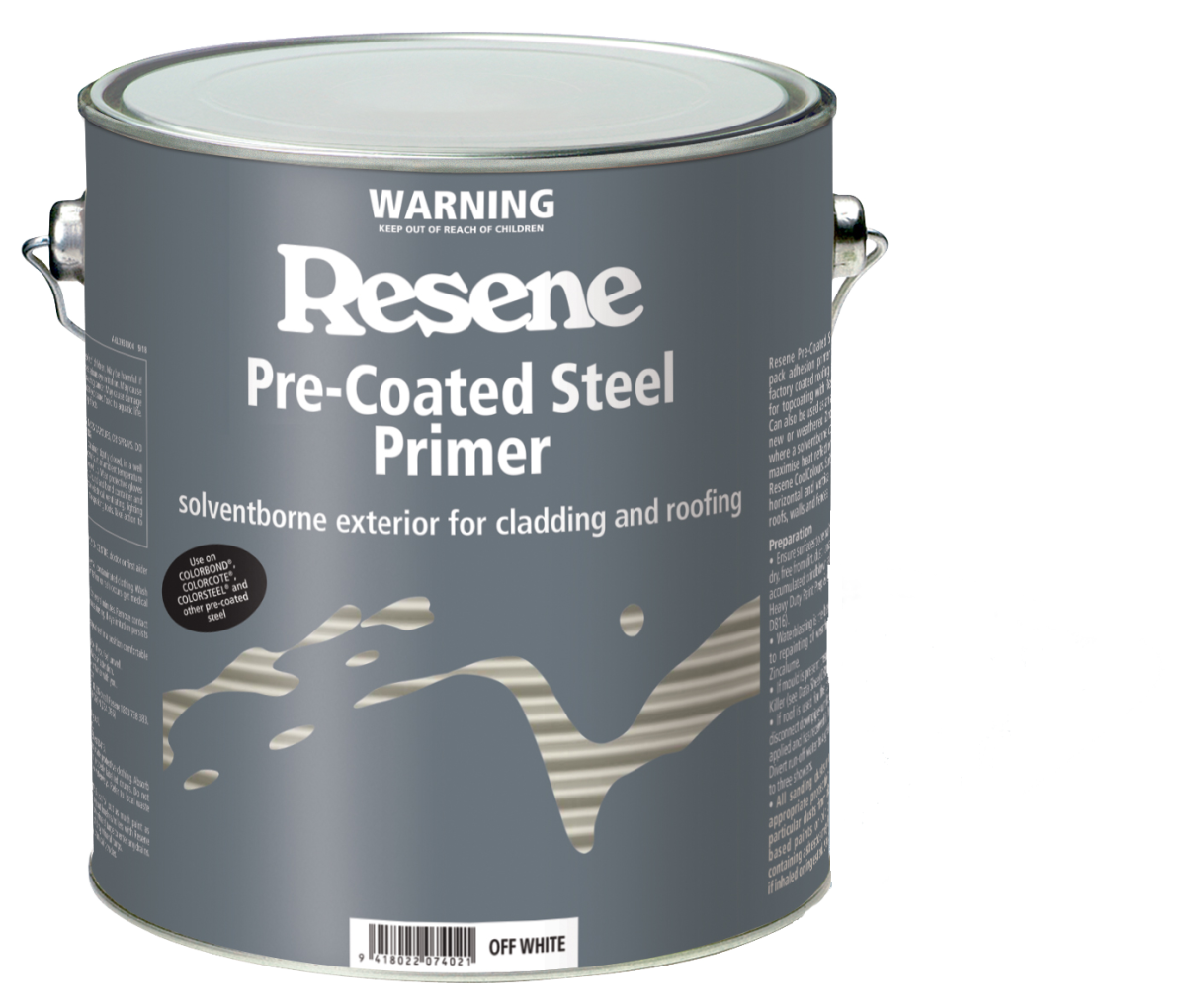 Resene Pre-Coated Steel Primer by Resene – EBOSS