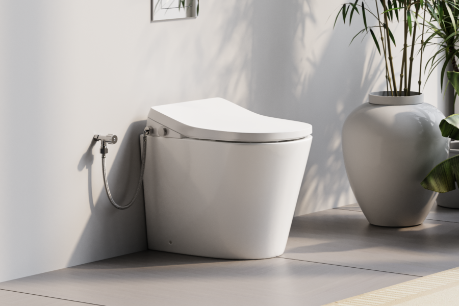 The Fresca E-Bidet Smart Toilet Blends Minimalist Looks with Advanced ...