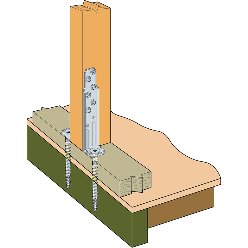 DTT1Z Tension Tie & Holdown by Simpson Strong-Tie – EBOSS
