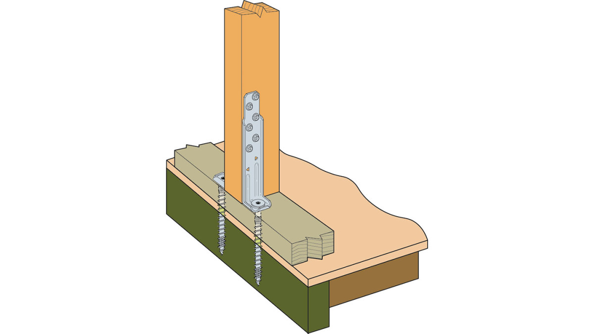 DTT1Z Tension Tie & Holdown by Simpson Strong-Tie – EBOSS