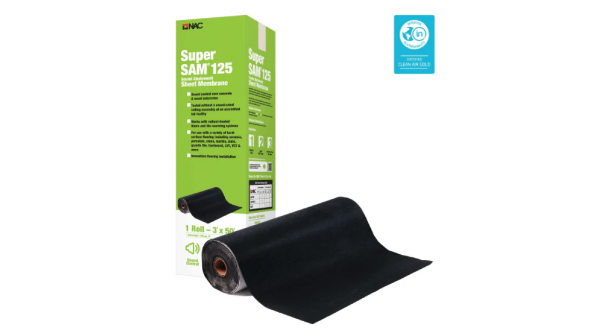 Super SAM 125 — Self‑Adhering Acoustic and Crack Isolation Sheet ...