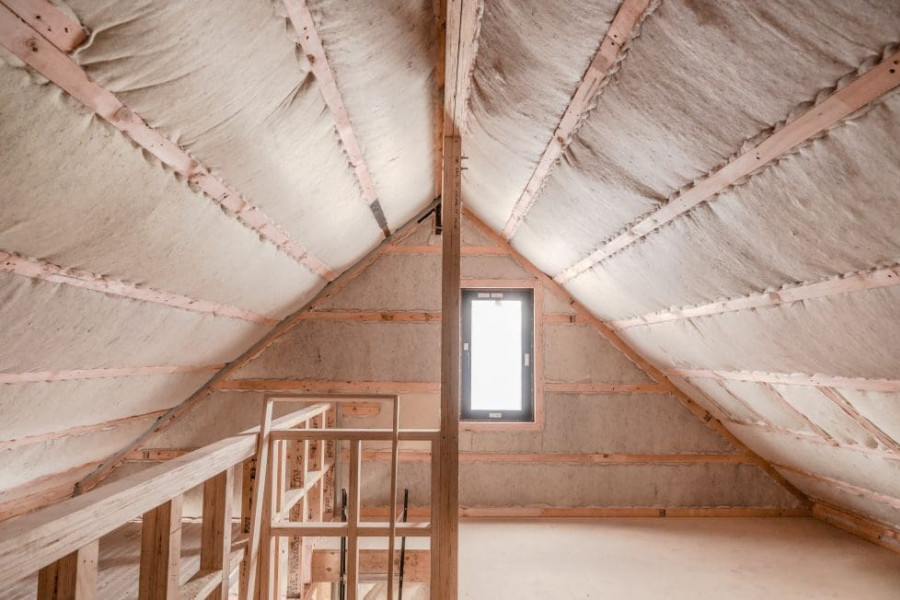 Wool Truss Ceiling Insulation by Terra Lana – EBOSS