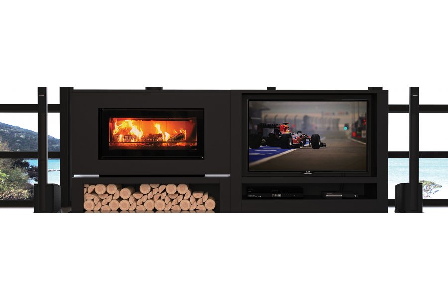 Stovax Studio 2 NZ Wood Fire & Fireplaces (Urban) by The Fireplace – EBOSS