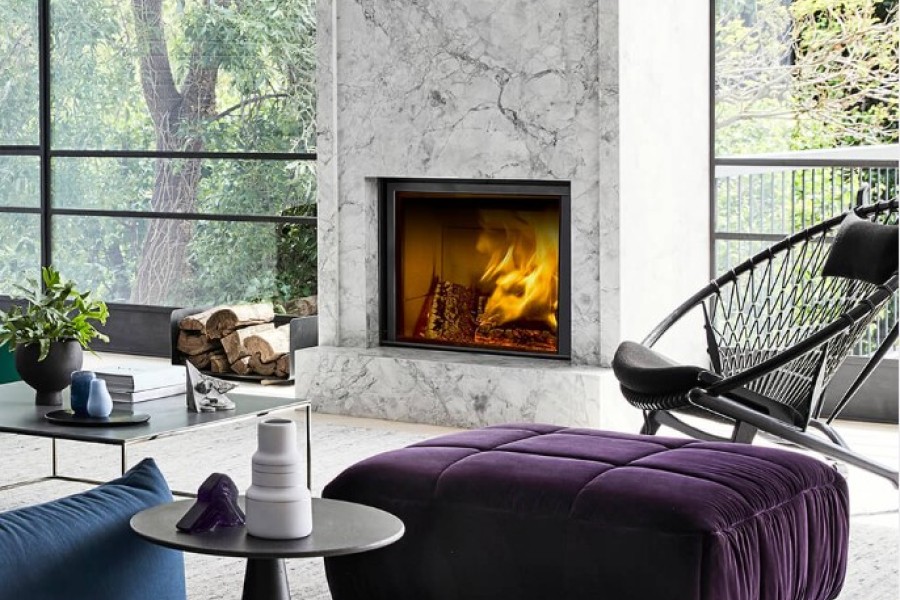 Stuv 21 DF — Double Sided Wood Fire Range by The Fireplace – EBOSS