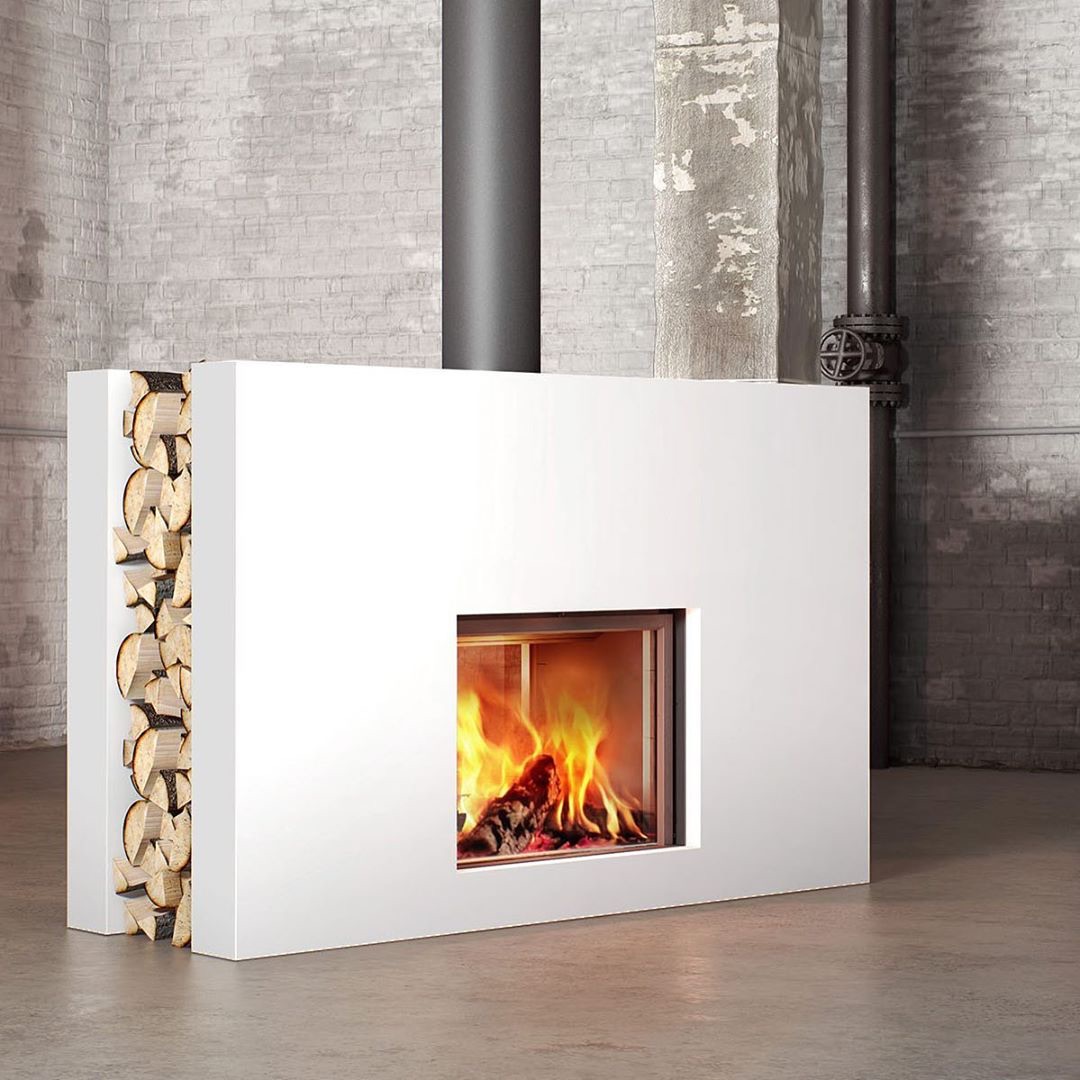 Stuv 21 DF — Double Sided Wood Fire Range by The Fireplace – EBOSS