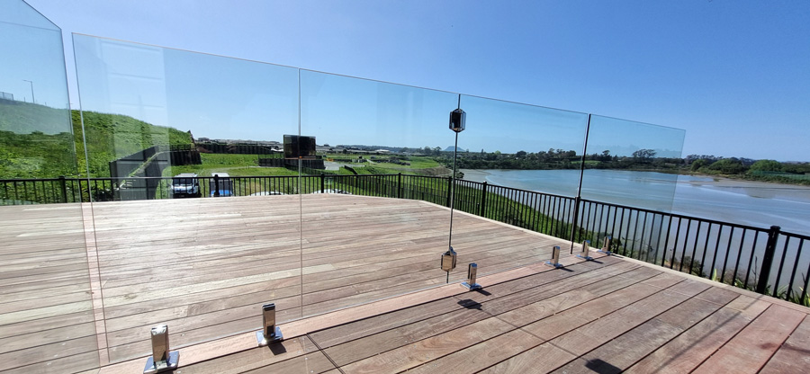 GlasStrut Frameless Glass Balustrade by Unex Systems – EBOSS
