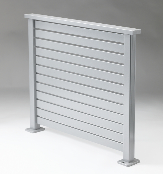 Horizontal Safa-Slat Balustrade by Unex Systems – EBOSS