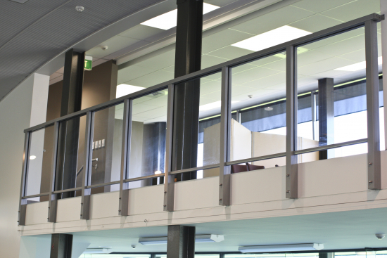 Framed Glass Balustrade - Crowd by Unex Systems – EBOSS