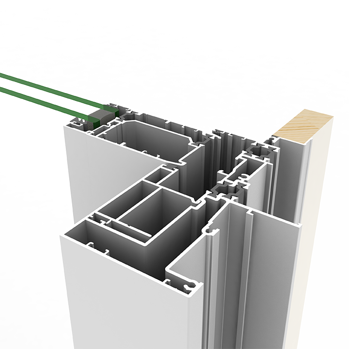 Metro Series ThermalHeart+® with Centrafix® Sliding Doors by VANTAGE ...
