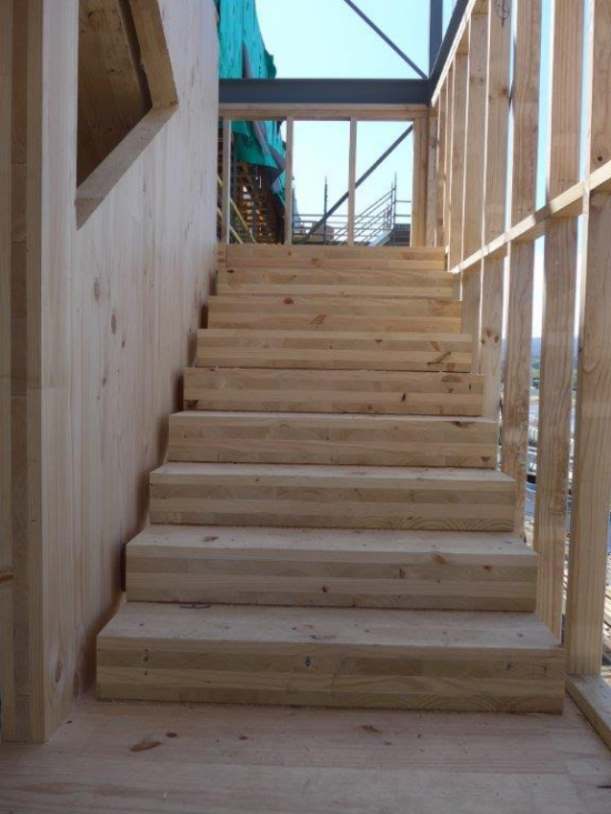 XLam AirStair by XLam Cross Laminated Timber Panels – EBOSS
