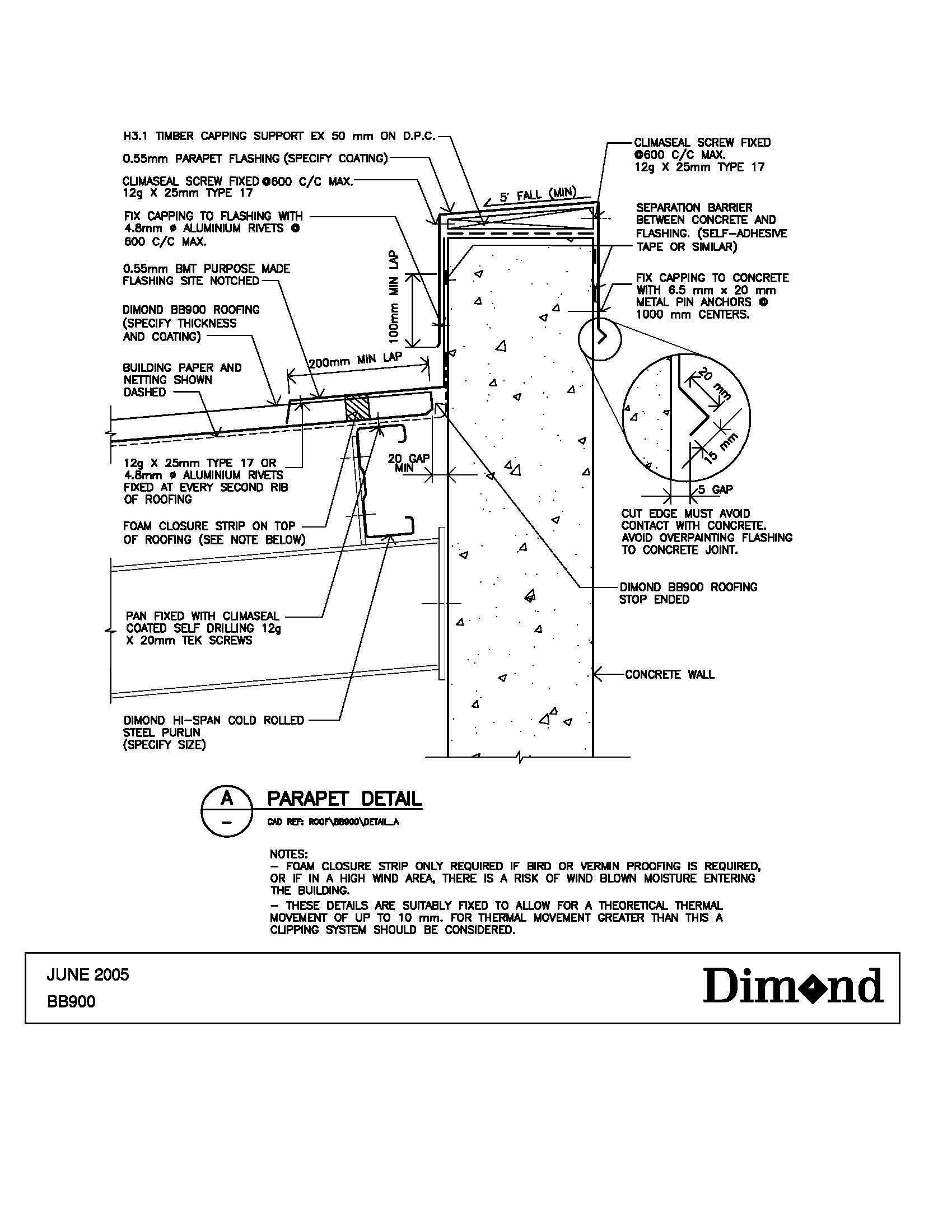 Dimond Brownbuilt 900 (BB900) by Dimond Roofing – EBOSS