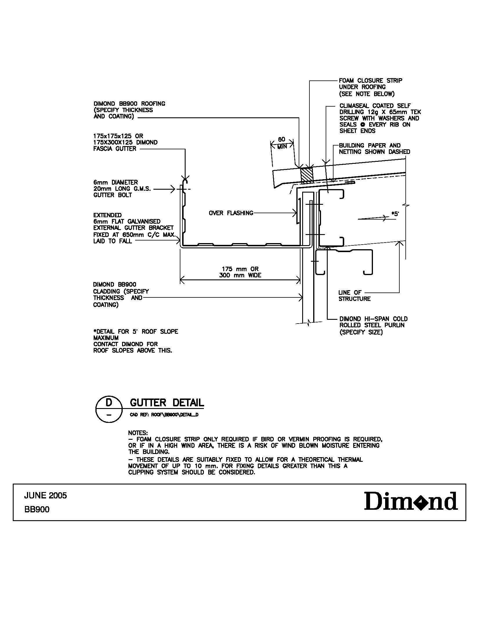 Dimond Brownbuilt 900 (BB900) by Dimond Roofing – EBOSS