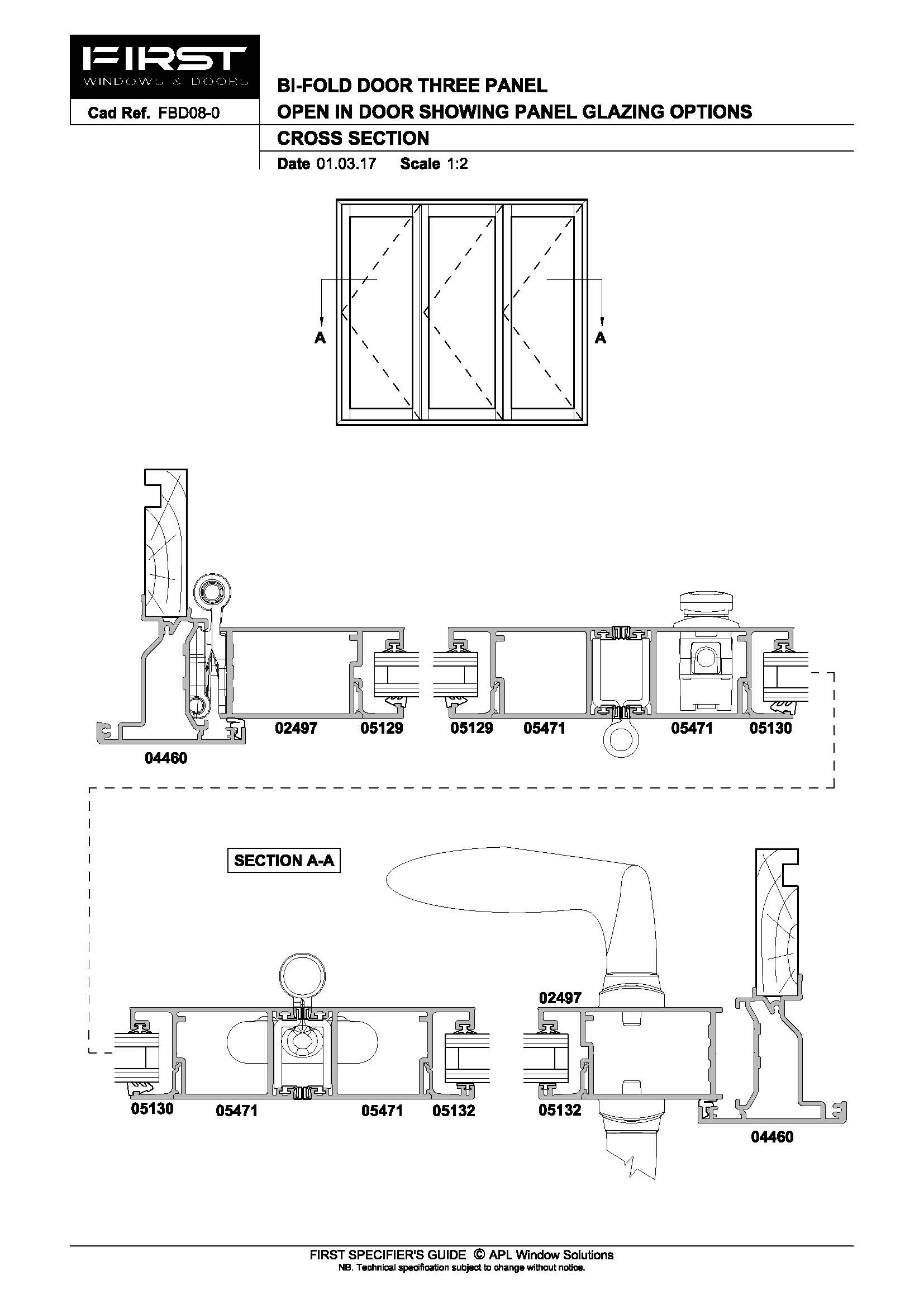 FIRST Residential Bi-Fold Doors by FIRST Windows & Doors – EBOSS