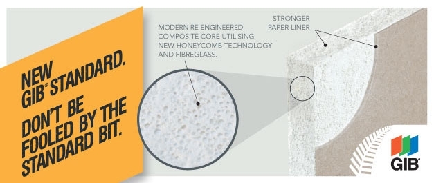 New GIB Standard Plasterboard – EBOSS
