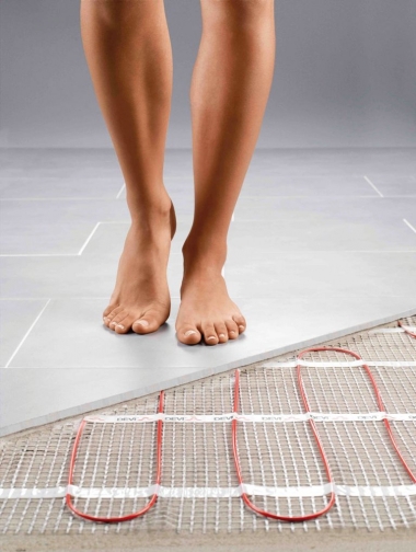 Heat from the Floor Up with Devimat Heating Mats – EBOSS