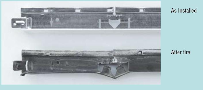 USG Panels and Grid for Fire-Rated Ceilings – EBOSS