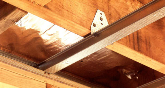 Sound Solution: Steel Furring Channel Ceiling System – EBOSS